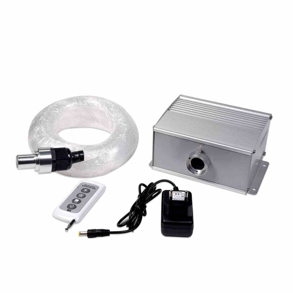 10W LED Fiber Optic Lighting Kit for Homes – Optical Fiber Lighting ...